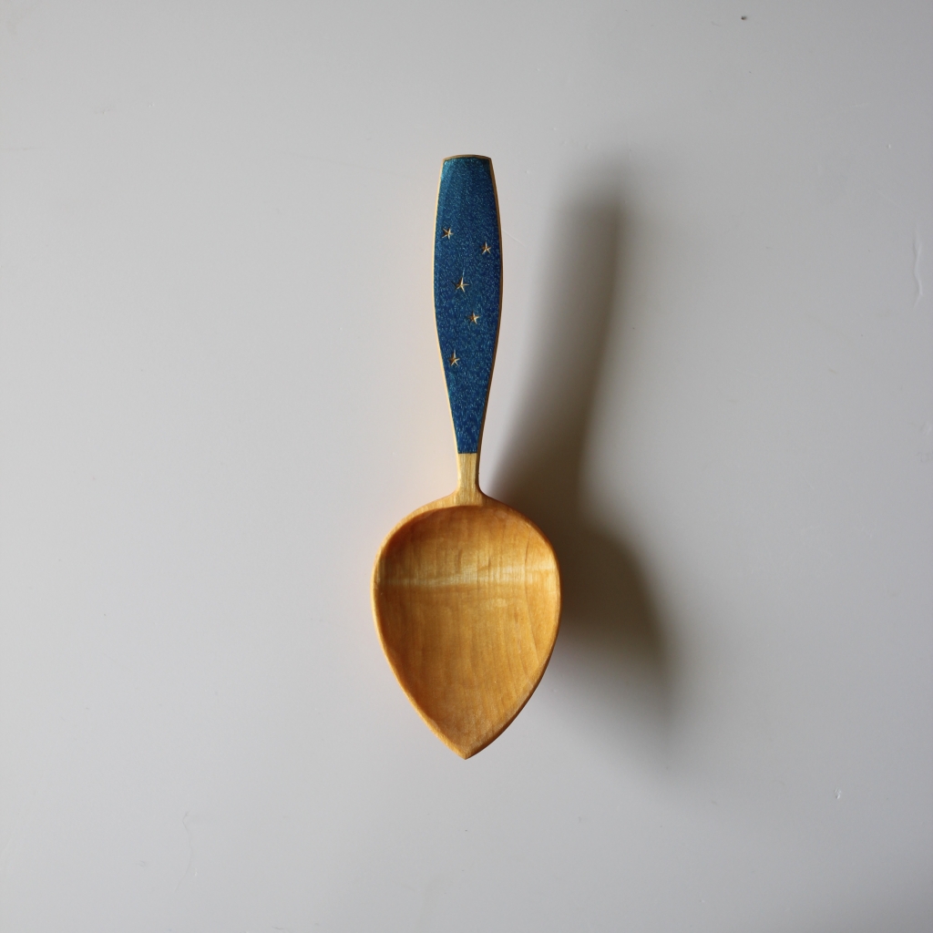 Constellation spoon 4 - Cassiopeia - JoJo Wood
