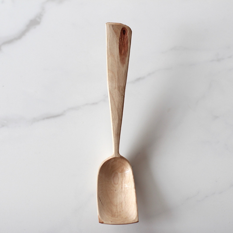 Bent branch spoon - JoJo Wood